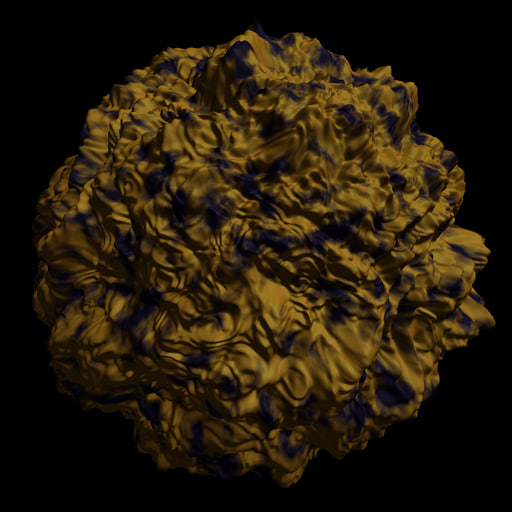 Materials Renderman space scifi glob