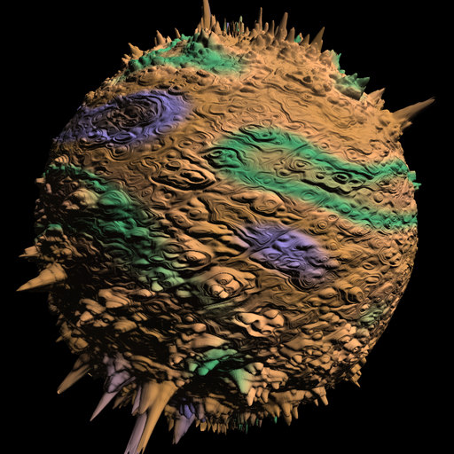 Materials Renderman skin alien animal