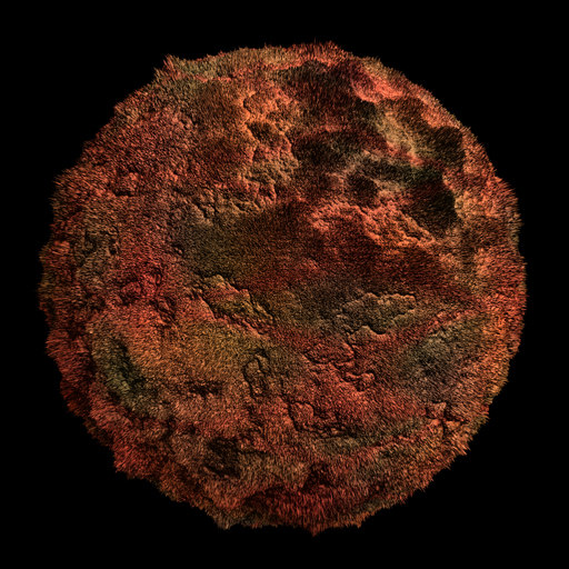 Materials Renderman fur skin alien