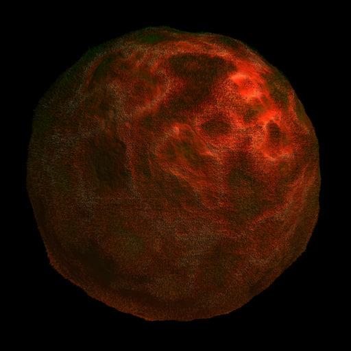 Materials Renderman fur skin alien