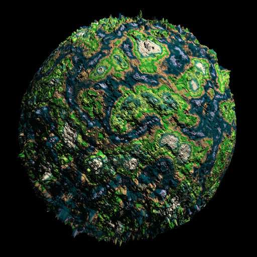 Materials Renderman skin alien animal