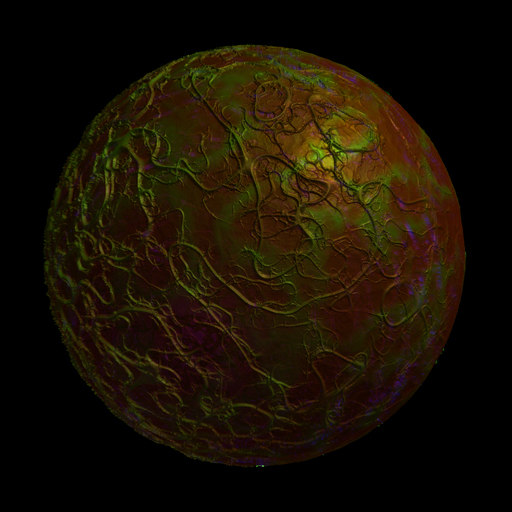 Materials Renderman skin alien animal