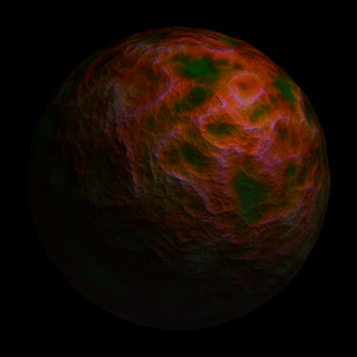 Materials Renderman skin alien animal