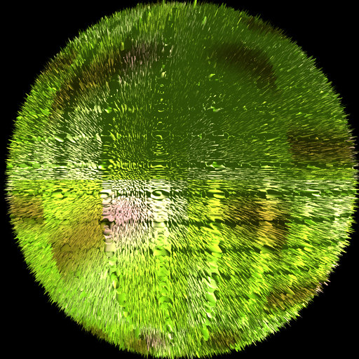 Materials Renderman grass metal alien