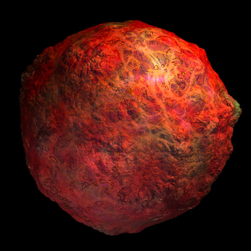 Materials Renderman skin alien animal