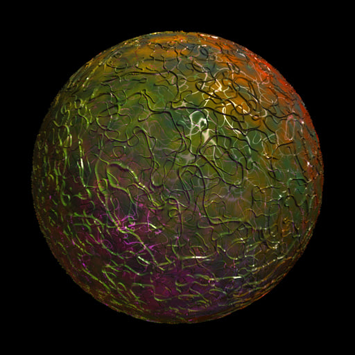 Materials Renderman skin alien animal