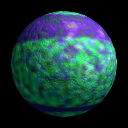 Materials Renderman skin alien animal