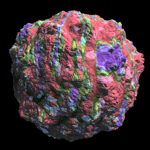 Materials Renderman coral nature pink