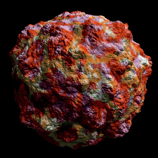 Materials Renderman coral nature bumpy