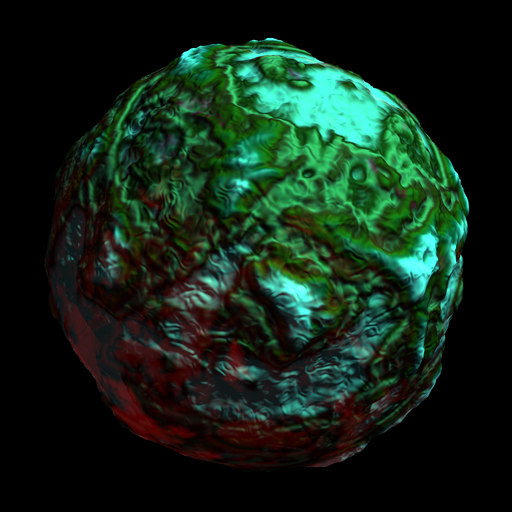 Materials Renderman coral nature bumpy