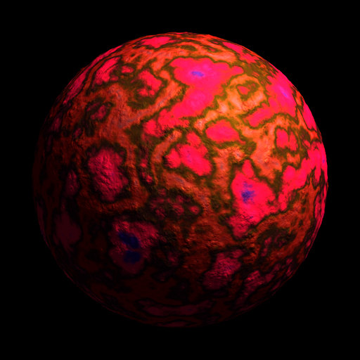 Materials Renderman coral nature pink