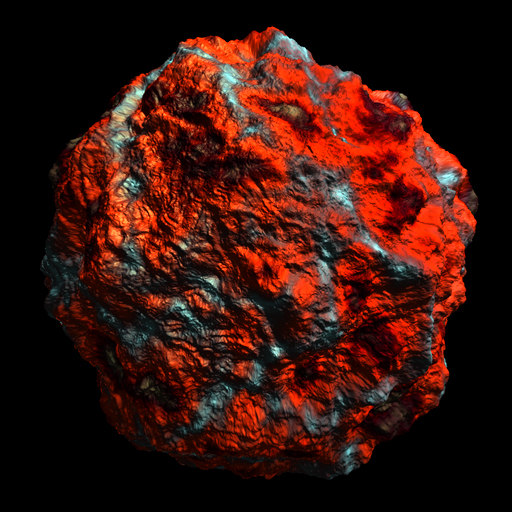 Materials Renderman coral nature red