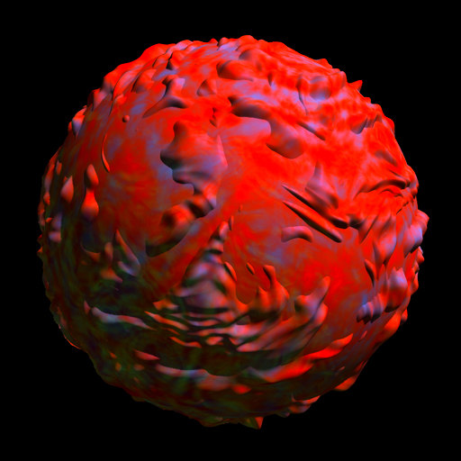 Materials Renderman coral nature red