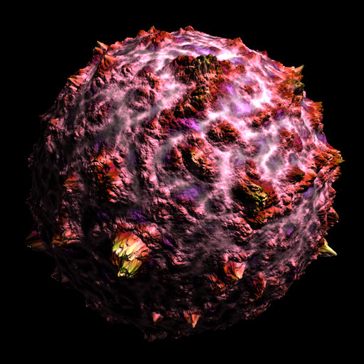 Materials Renderman coral nature pink