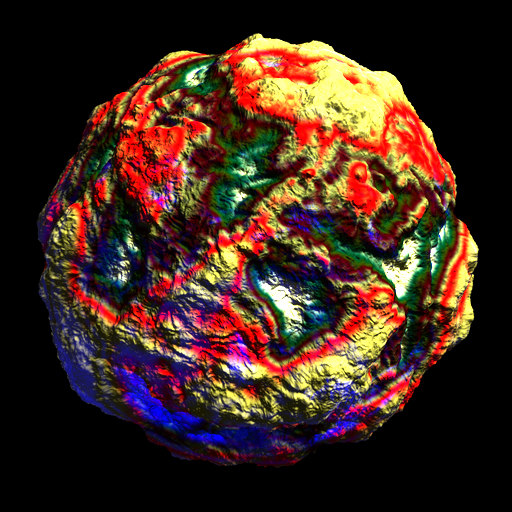 Materials Renderman coral nature rainbow