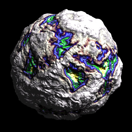 Materials Renderman rock nature white