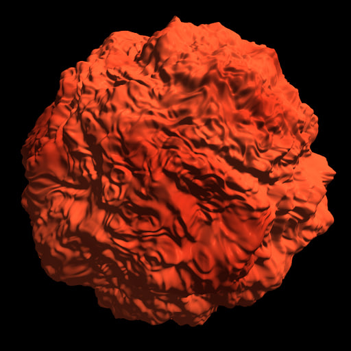 Materials Renderman rock nature red