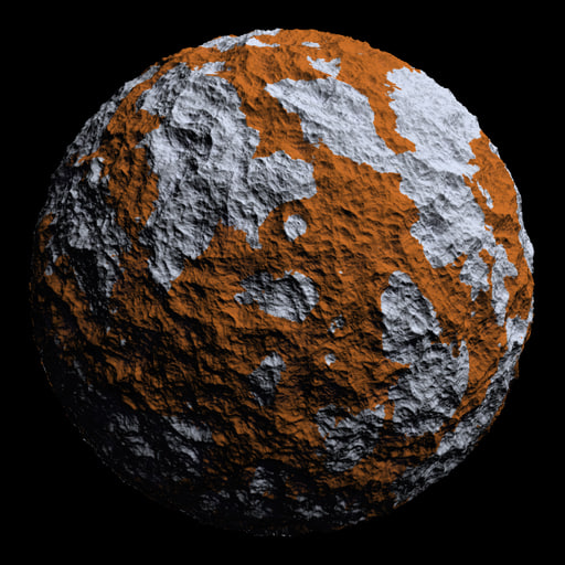 Materials Renderman rock nature brown