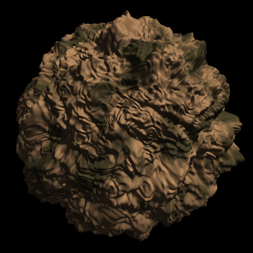 Materials Renderman ground nature mud