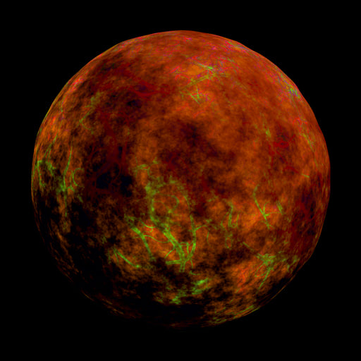 Materials Renderman ground nature red