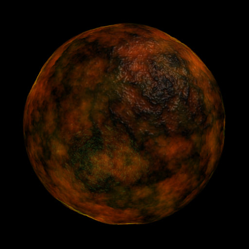 Materials Renderman ground nature burnt