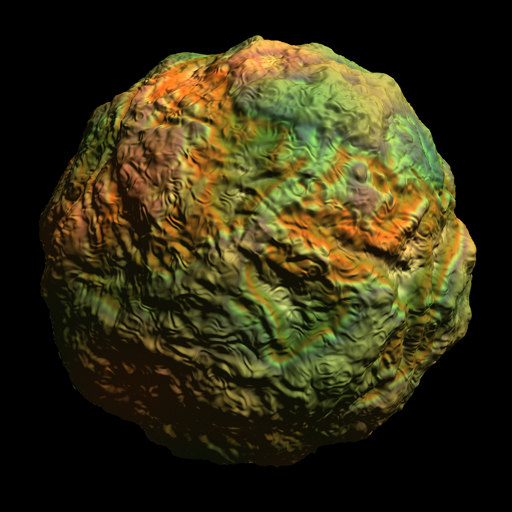 Materials Renderman ground nature bumpy