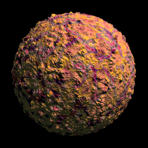 Materials Renderman ground nature pink