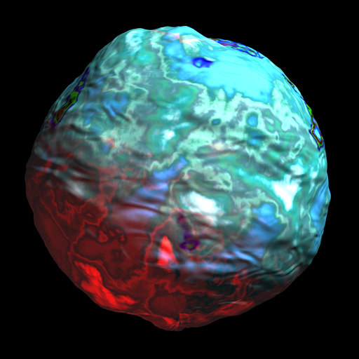 Materials Renderman ground nature rubbery