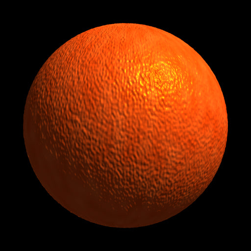 Materials Renderman fruit nature orange