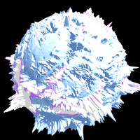 Materials Renderman snow nature spikey