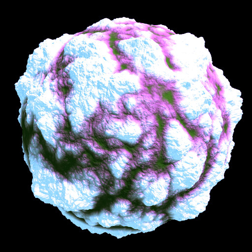 Materials Renderman snow nature white