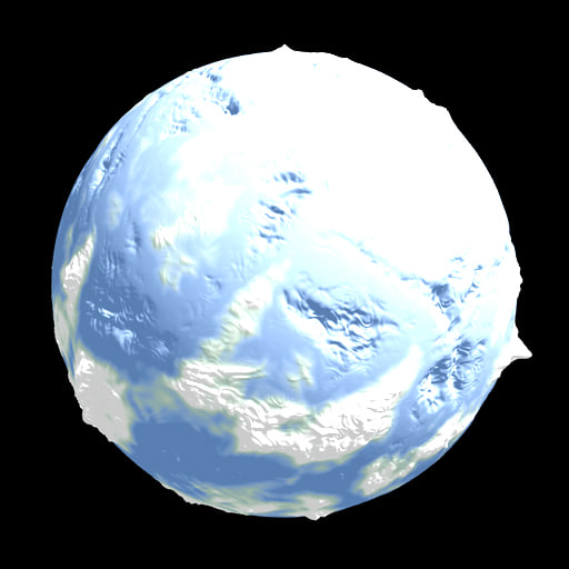 Materials Renderman snow nature packed