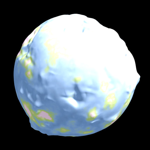 Materials Renderman snow nature hard