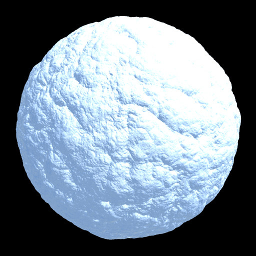 Materials Renderman snow nature textured