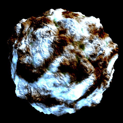 Materials Renderman snow nature white