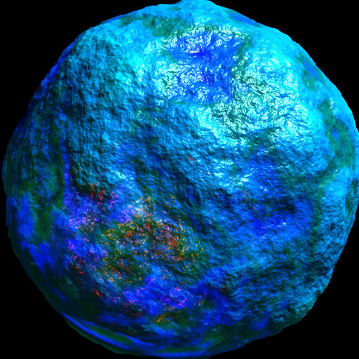 Materials Renderman water nature hard