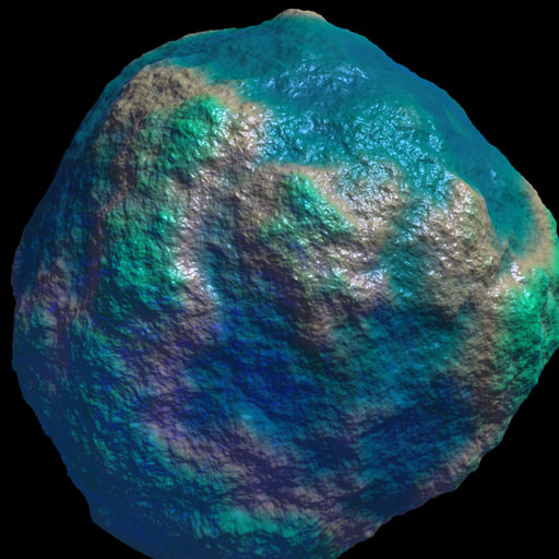 Materials Renderman water nature blue