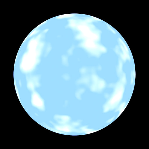 Materials Renderman cloud nature mirror