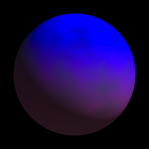 Materials Renderman cloud nature blue