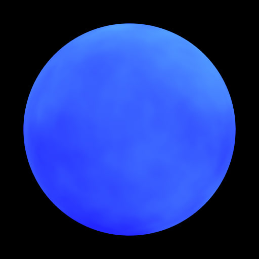 Materials Renderman cloud nature blue