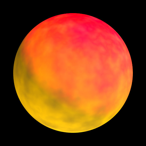 Materials Renderman cloud nature mars