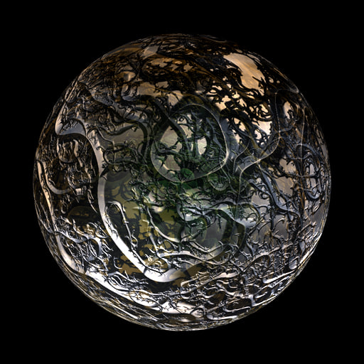 Materials Renderman nature metallic organic
