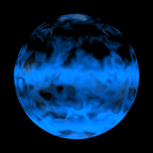 Materials Renderman nature blue electricity