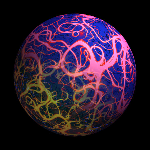 Materials Renderman nature veiny embossed