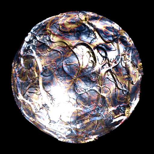 Materials Renderman nature veiny embossed
