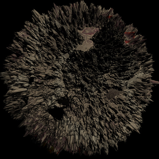 Materials Renderman nature gray rocky