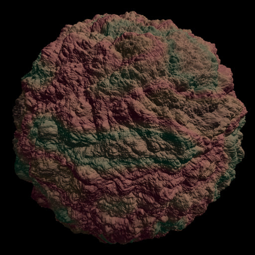 Materials Renderman nature rocky earthtones