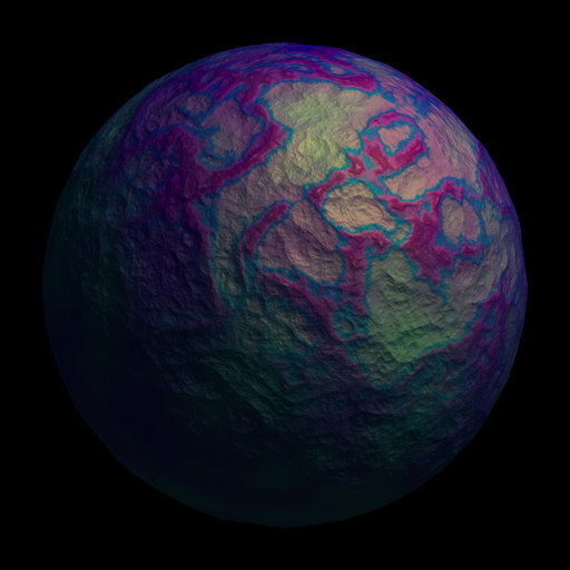 Materials Renderman nature eroded indented