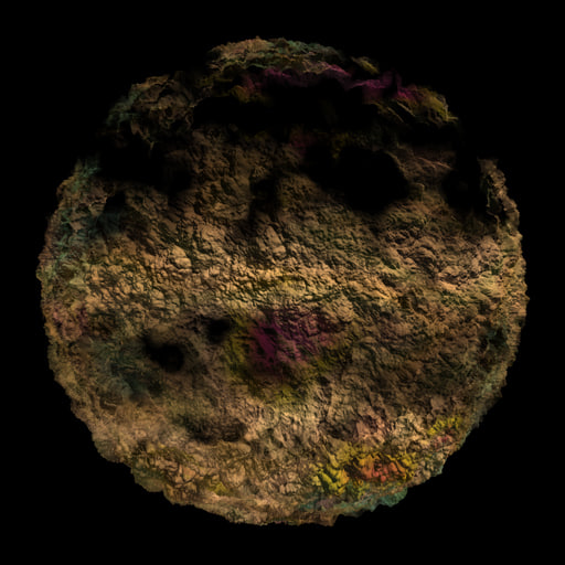 Materials Renderman nature rocky brown