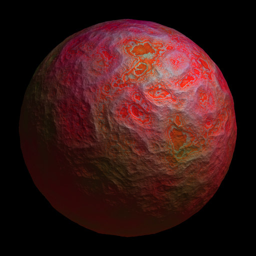 Materials Renderman nature fluorescent pink